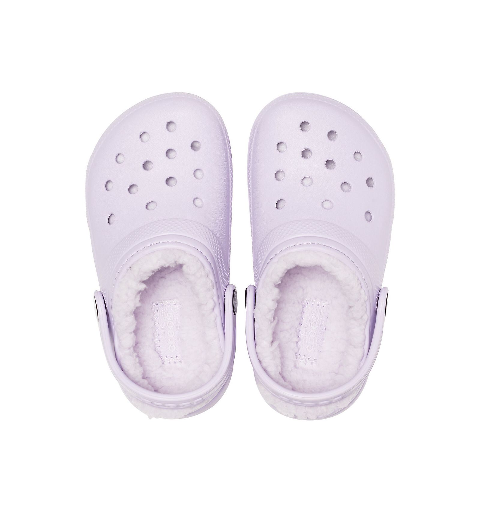 CROCS Classic Fuzz-lined Clog (Lavender) - Kids - Alpinstore