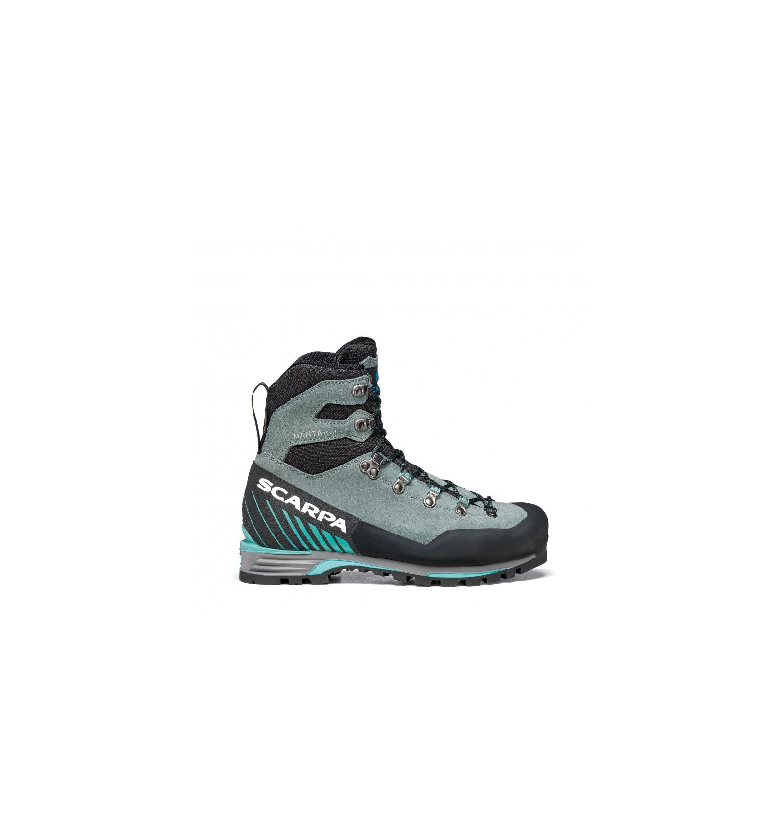 Mountaineering boot Scarpa Manta Tech Gore-Tex (Conifer Green Blue ...