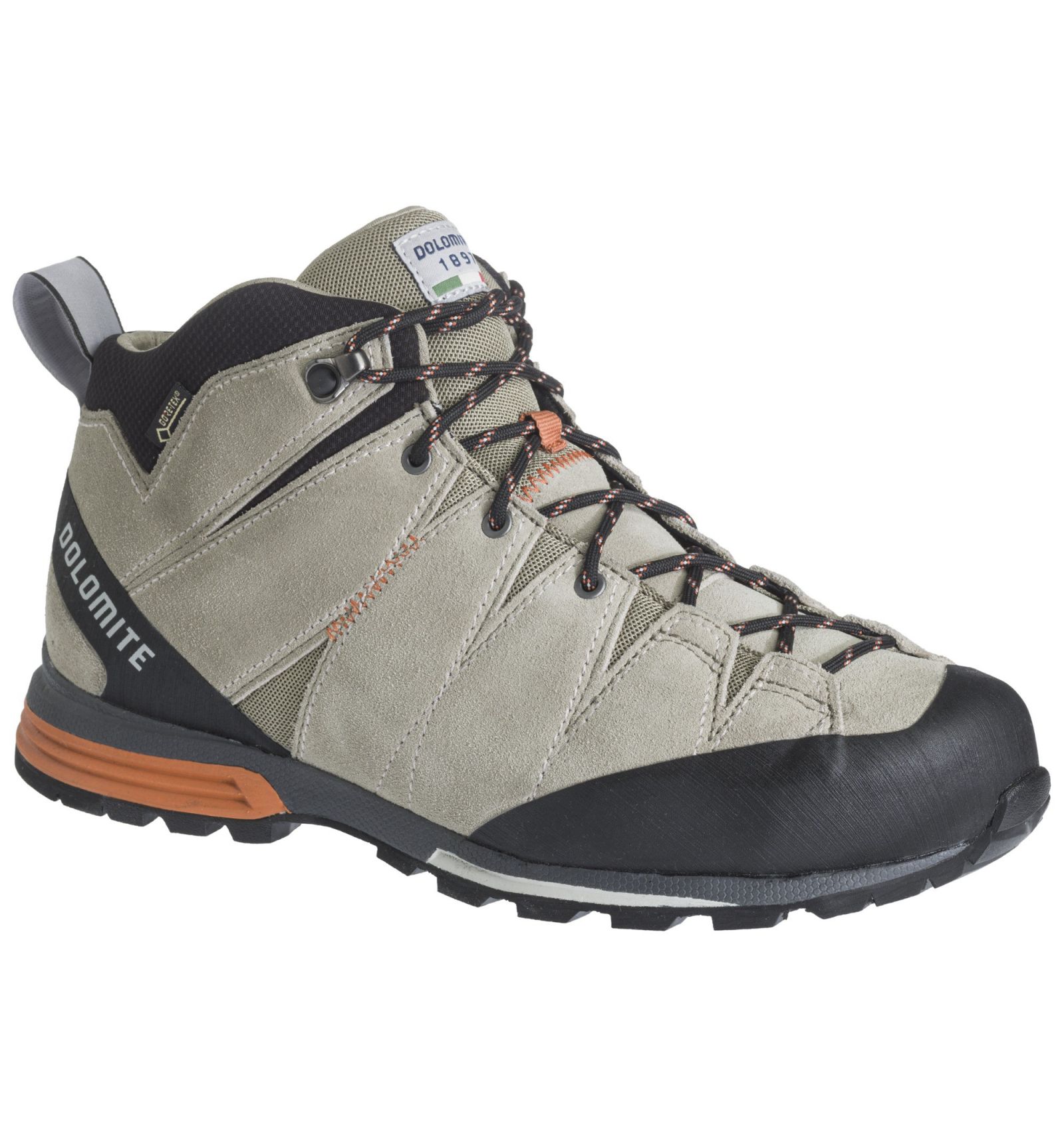 Hiking shoes Dolomite Diagonal Pro Mid GTX (SageGrey/Burnt Orange) man ...