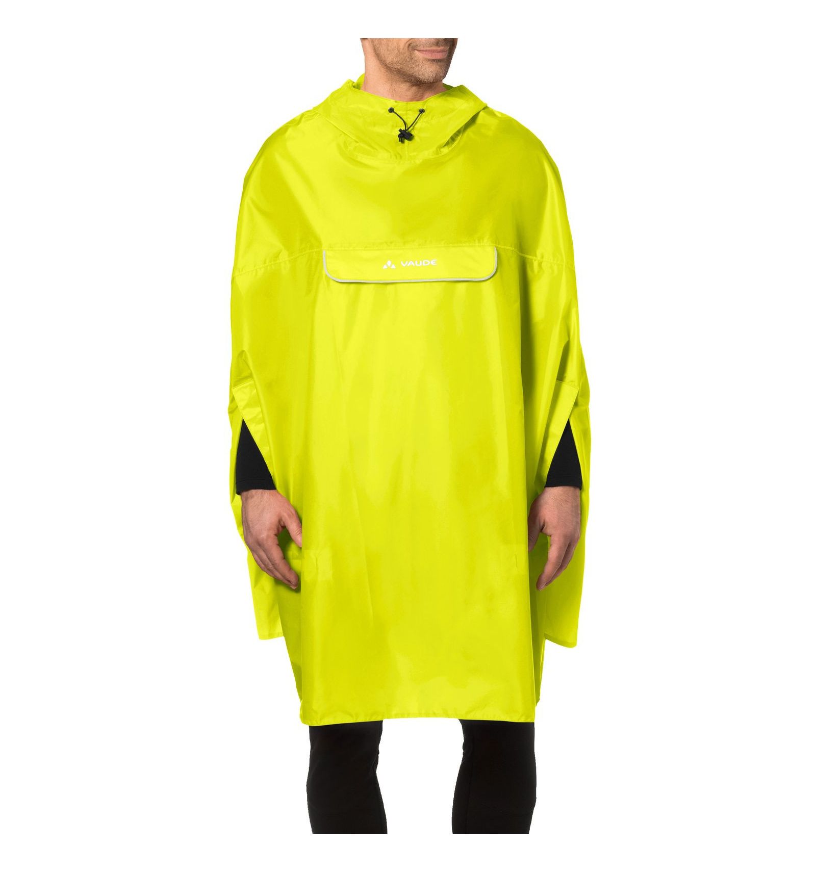 Poncho de lluvia Vaude Valdipino (Limón) - Alpinstore