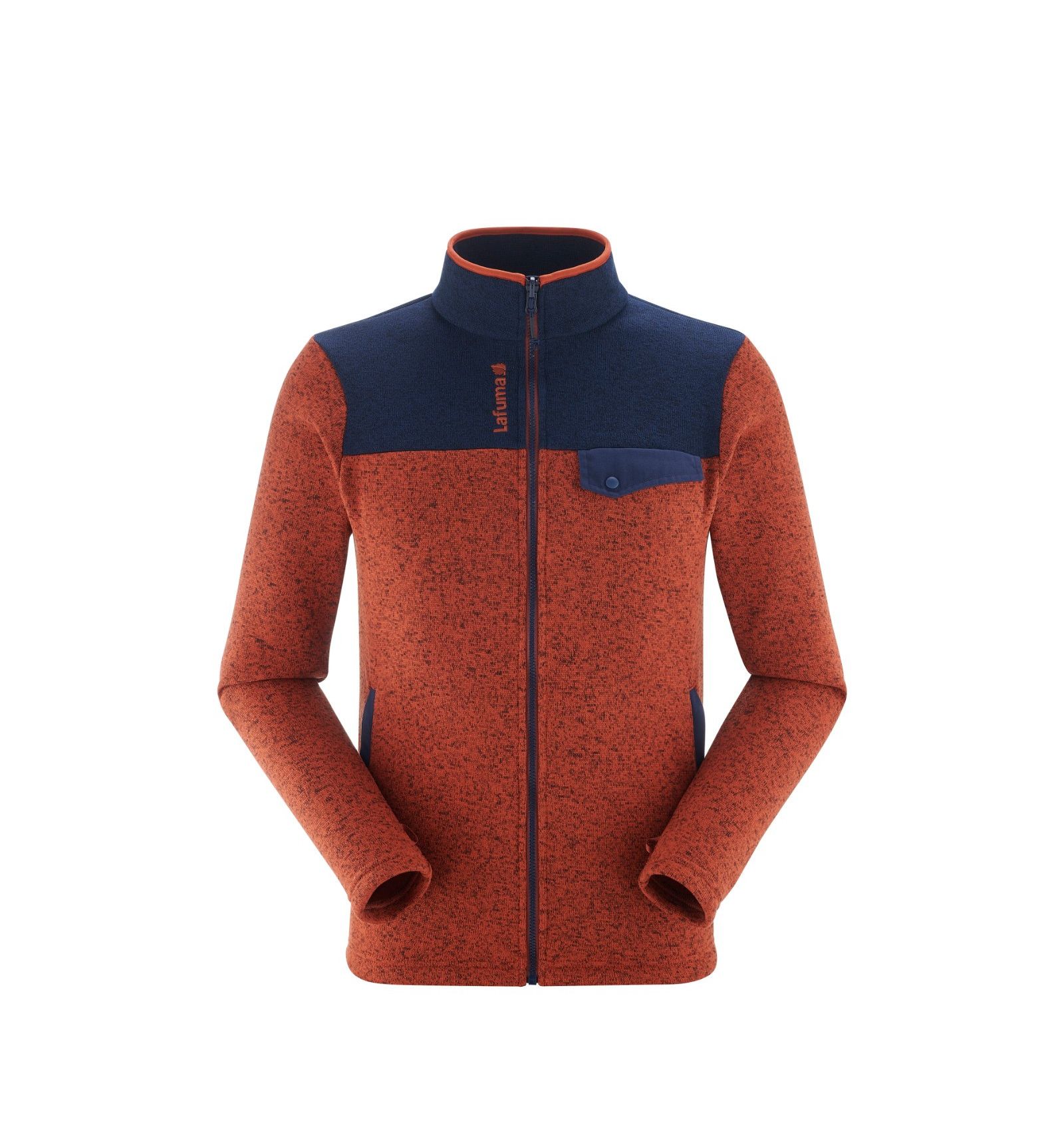 Polaire LAFUMA Cloudy Full-Zip (Brick Red) homme - Alpinstore