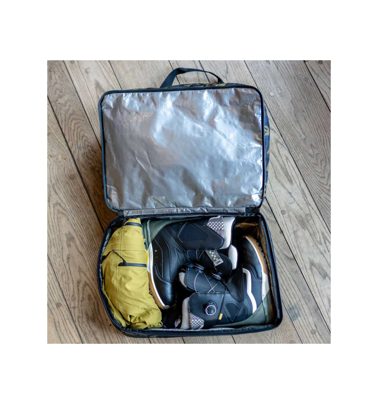 Shoe bag Dakine Boot Locker DLX 69L (Deep blue) - Alpinstore