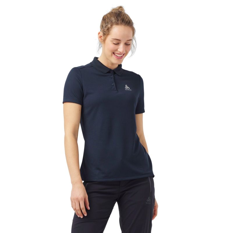 Odlo Polo shirt s/s F-DRY (dark sapphire) - Alpinstore