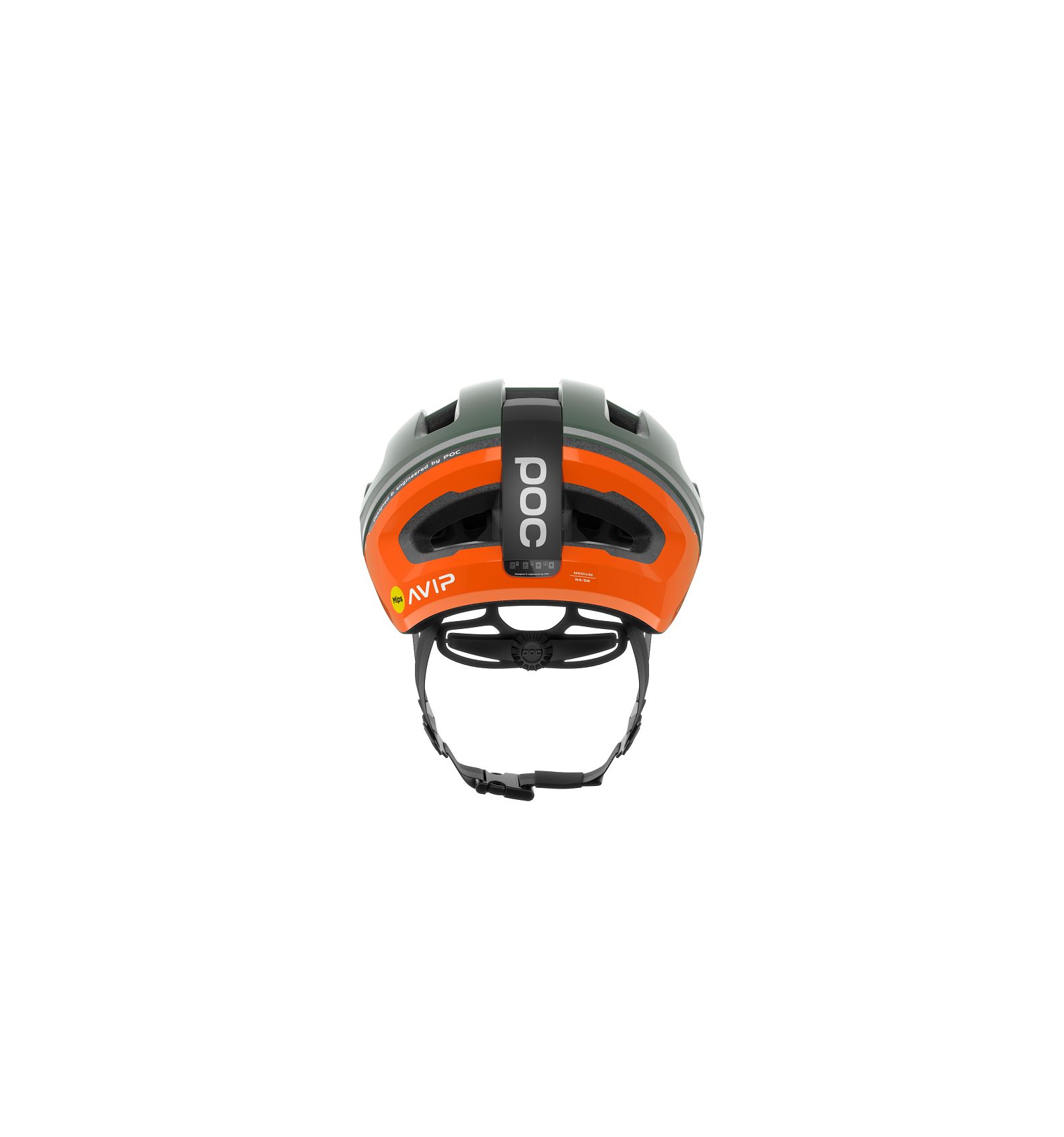 Bike helmet Poc Bike Omne Beacon MIPS (Fluorescent Orange AVIP/Epidote ...