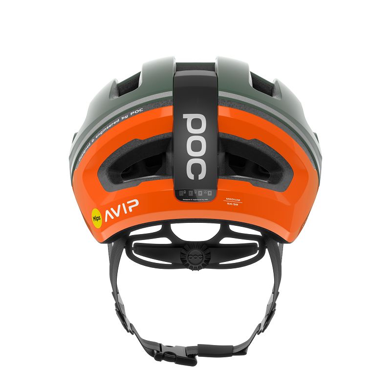 Bike helmet Poc Bike Omne Beacon MIPS (Fluorescent Orange AVIP/Epidote ...