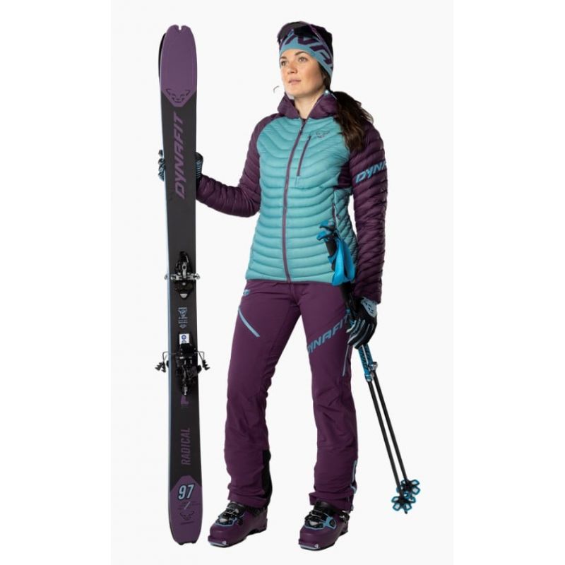 Women's Dynafit Radical Down Rds Hood (Royal Purple) jacket - Alpinstore