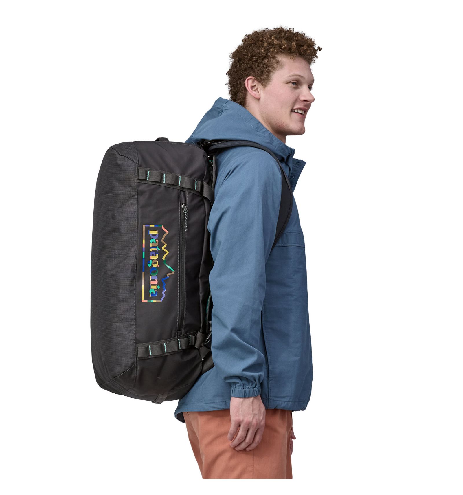 Bolsa Duffel Patagonia Black Hole Duffel 55L (Unity Fitz: Negro tinta ...