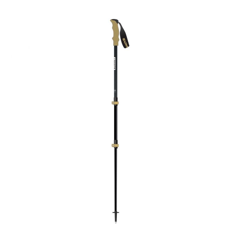 Wanderstock Summit Pole Nepal carbon - 3 parts powerlock cork (Black ...