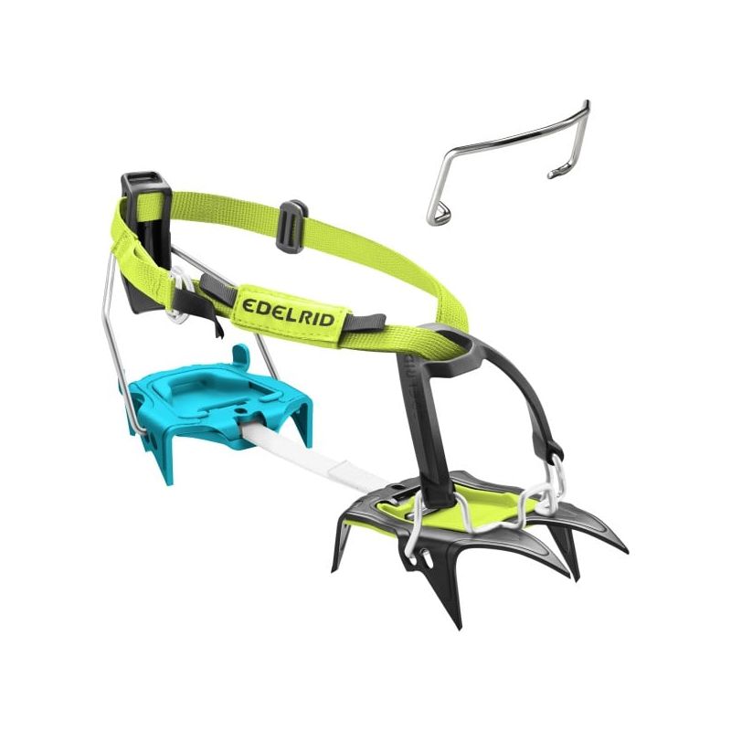 Crampon EDELRID Nemo Hybrid Auto (oasis-icemint) - Alpinstore